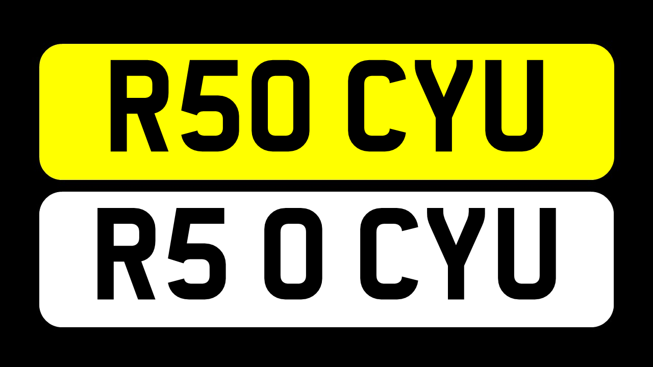 UKPLATESELLER: R50 CYU - RS SEE YOU – My Store