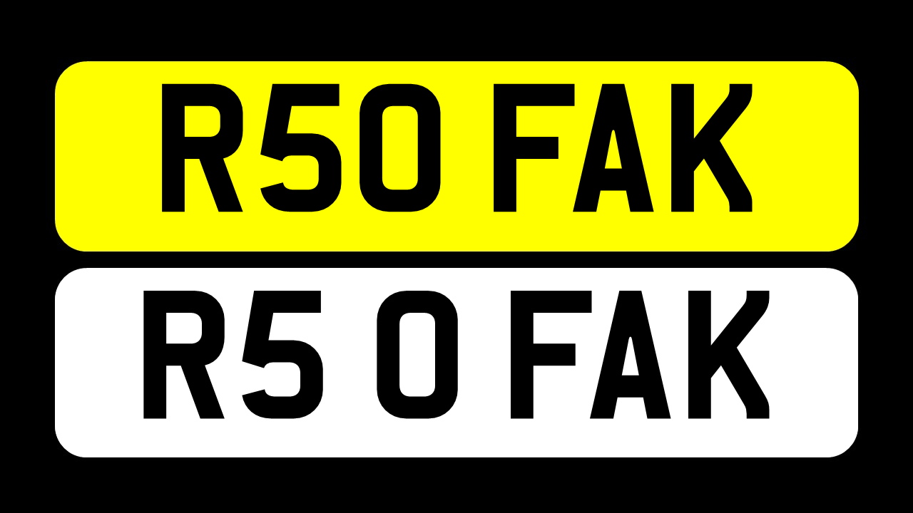 UKPLATESELLER: R50 FAK - RS OH F**K – My Store
